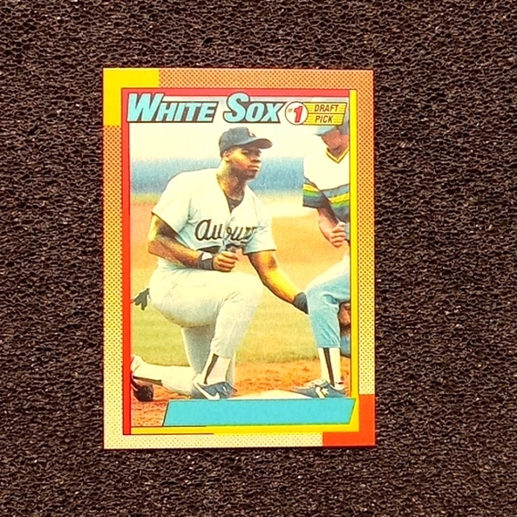 Other | 199 Frank Thomas Error No Name Rookie Card Limited Edition Rare ...
